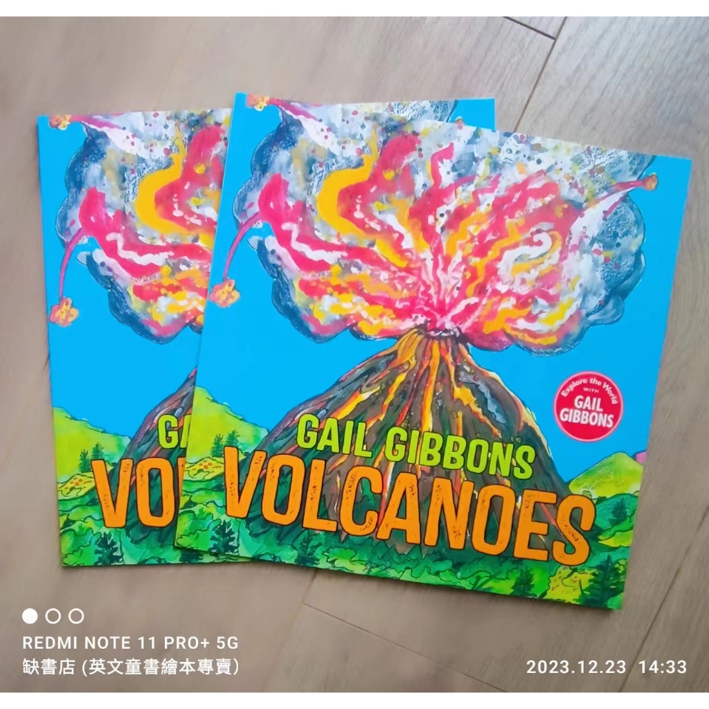 訂購🍀平裝英文科普繪本🍀Volcanoes 火山🍀Gail Gibbons🍀缺書店 | 蝦皮購物