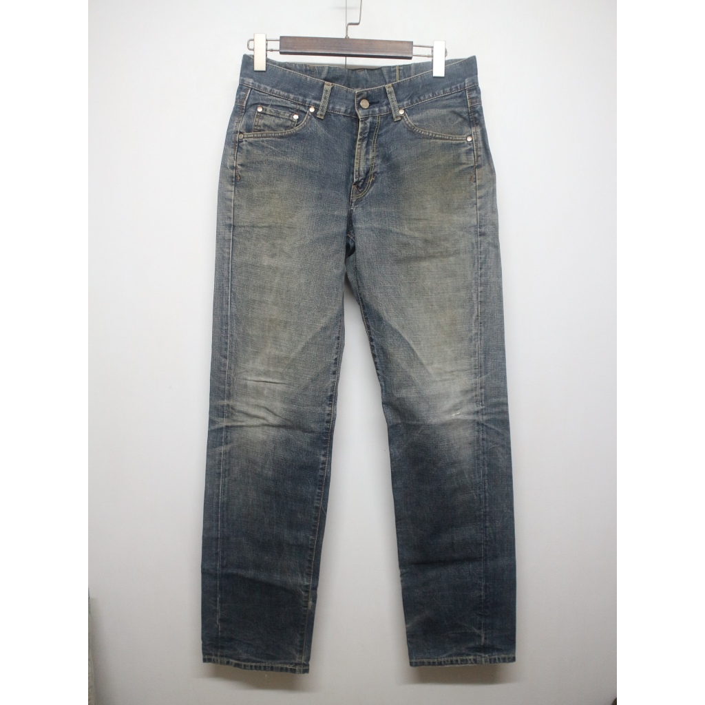 【G.Vintage】EDWIN 愛德恩 經典503SS 老褲 靴型褲 單寧 牛仔褲 32腰 | 蝦皮購物