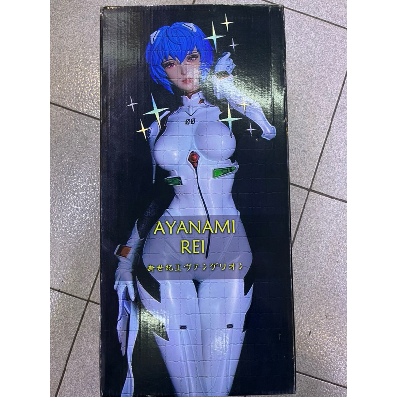 挑戰最低價！全新優質港版公仔現貨一盒！【新世紀福音戰士】PPS 1 4 綾波麗 EVA 超大GK模型47cm | 蝦皮購物