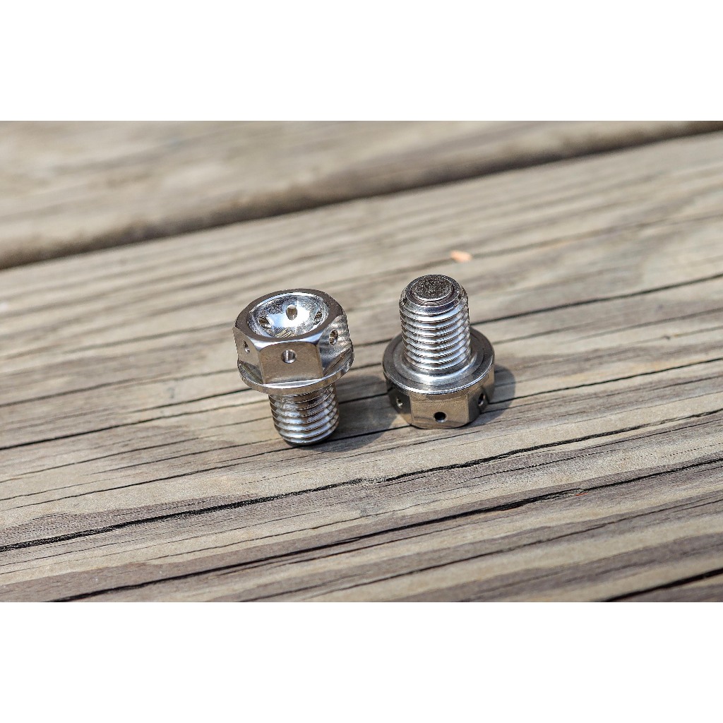 [機油 磁石 洩油螺絲] 白鐵 DRG MMBCU JETSL SYM 洩機油螺絲 機油螺絲 洩油螺絲 卸油 磁石螺絲 | 蝦皮購物