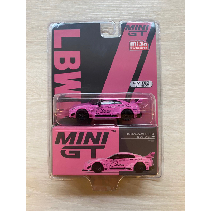 MINI GT 281 LB Pink GTR R35 | 蝦皮購物
