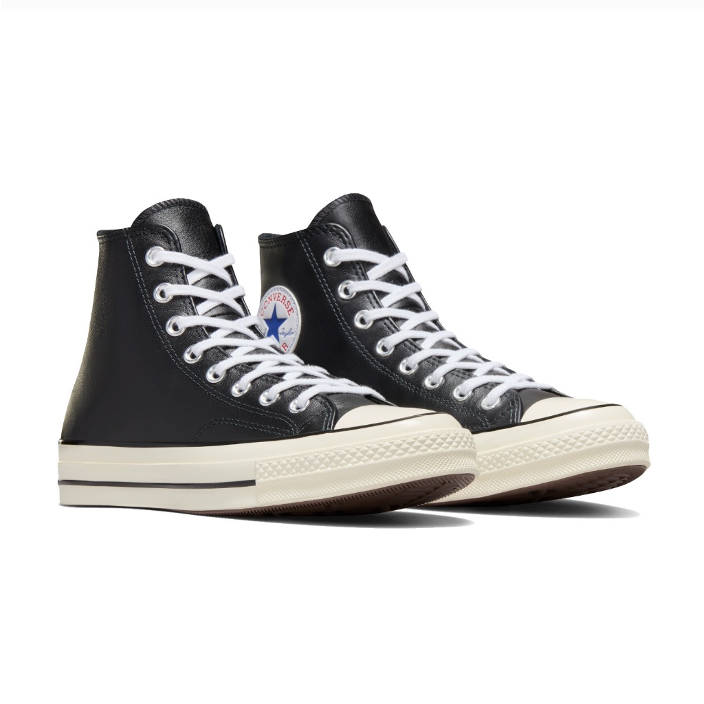 CONVERSE- 【2024新色】 男女高筒休閒鞋.帆布鞋-A07200C 皮革 CHUCK 70 經典圓標 | 蝦皮購物