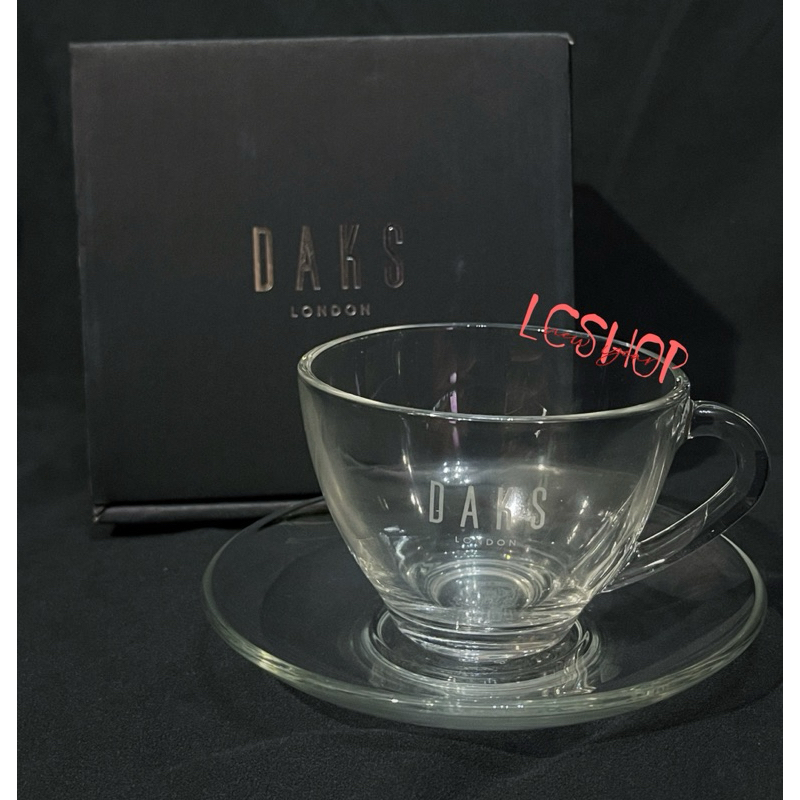 SOGO ft. DAKS LONDON 「玻璃杯盤組(125週年花茶杯組)」全新 | 蝦皮購物