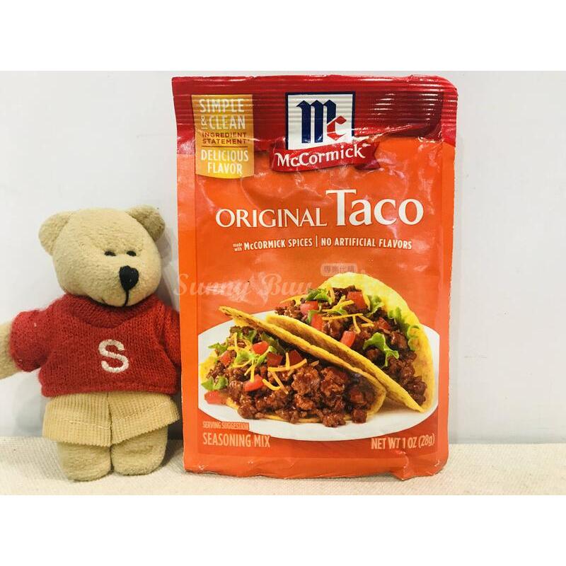 【Sunny Buy】 現貨 美國 McCormick 味好美 塔可餅 Taco 調味粉包 28g | 蝦皮購物
