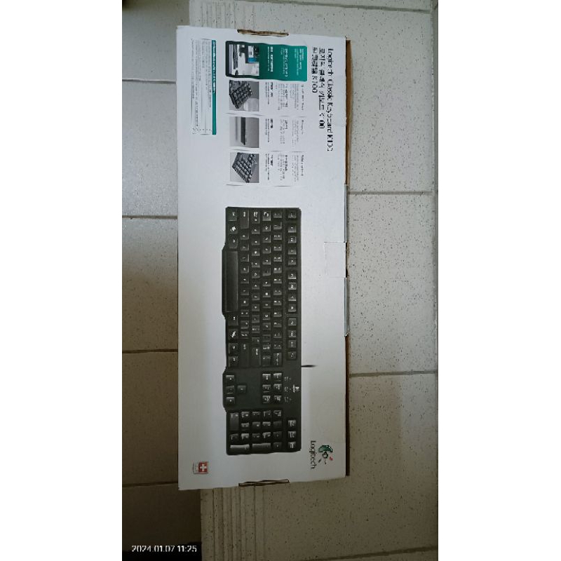 羅技有線經典鍵盤K100（PS/2接頭） | 蝦皮購物
