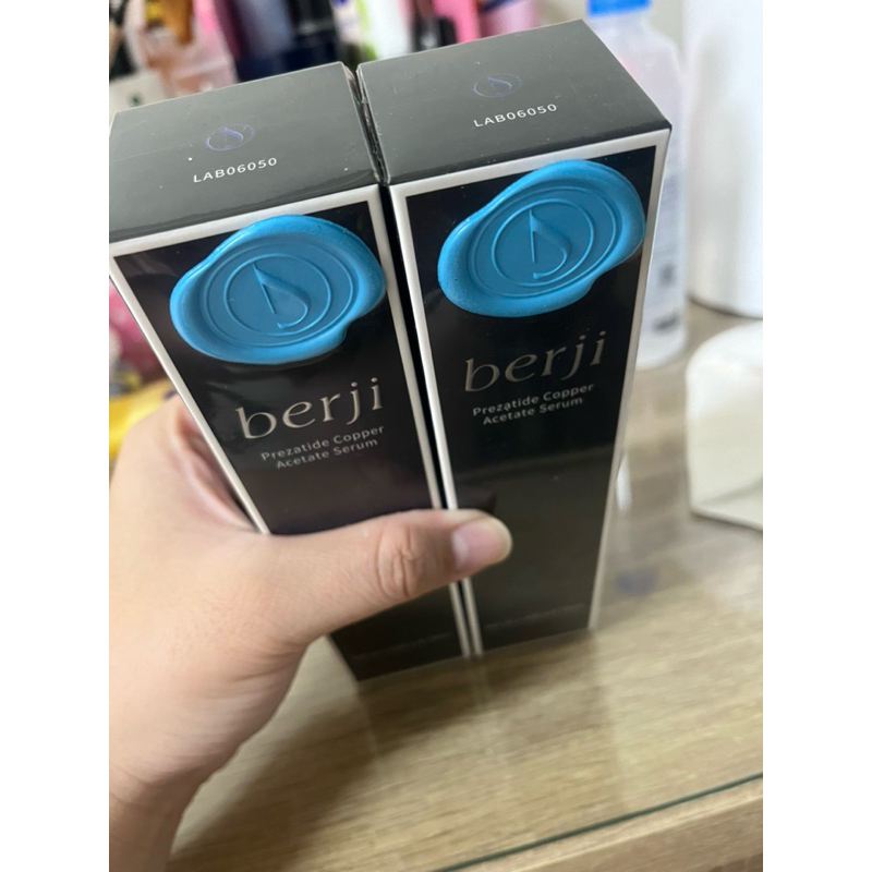 berji 藍銅胜肽精華液🔥快速出貨🔥專櫃正品全新未拆～小藍瓶 | 蝦皮購物