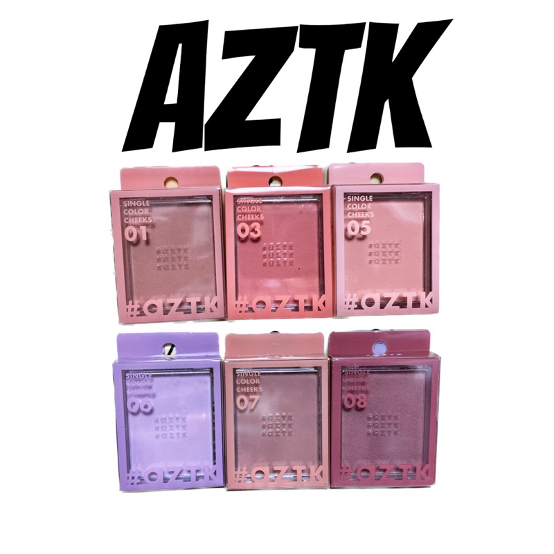 【出清】 AZTK單色腮紅 高光修容 裸妝 透膚 氣色提亮 腮紅 修容 鼻影 | 蝦皮購物