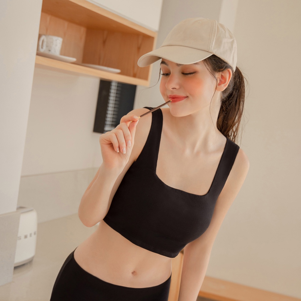 【瑪登瑪朵】S-Select 方領BraTop M-XL(黑) | 蝦皮購物