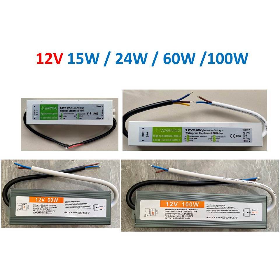 【含稅蝦皮代開發票】12V 15W～150W *防水* 電源供應器 / 變壓器 | 蝦皮購物
