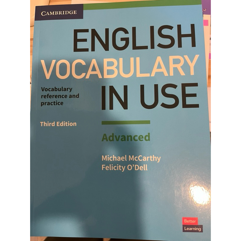 English Vocabulary in Use Advanced Book with Answers | 蝦皮購物
