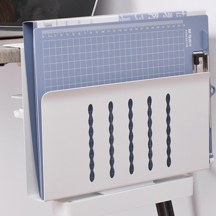 【瑞米 Raymii】 ZN-11 夾桌平板筆電收納支架 書本收納 桌邊收納支架 收納槽 升降桌配件 | 蝦皮購物