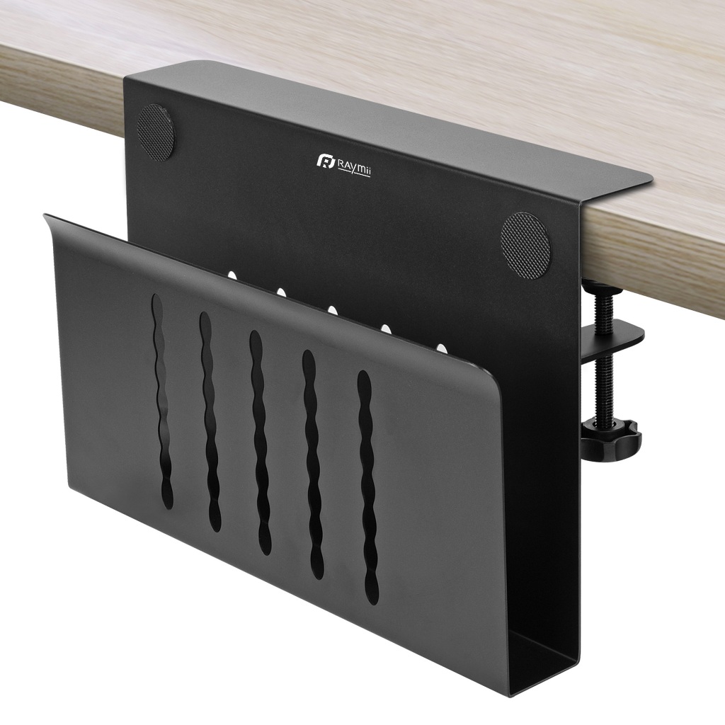 【瑞米 Raymii】 ZN-11 夾桌平板筆電收納支架 書本收納 桌邊收納支架 收納槽 升降桌配件 | 蝦皮購物