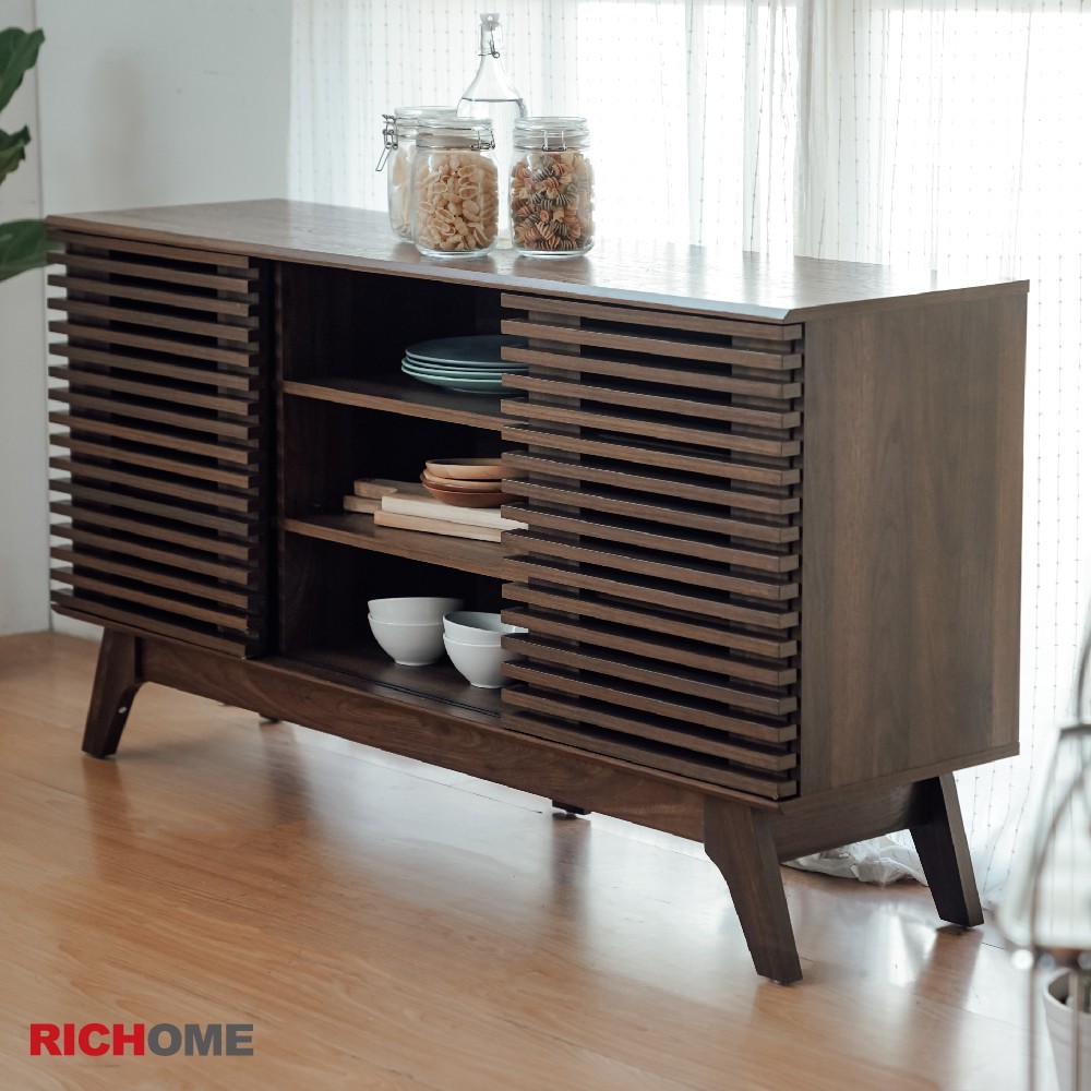 RICHOME 克里斯雙門櫥櫃(可移動層板) 櫥櫃 餐櫃 收納櫃 置物櫃 DR255 | 蝦皮購物