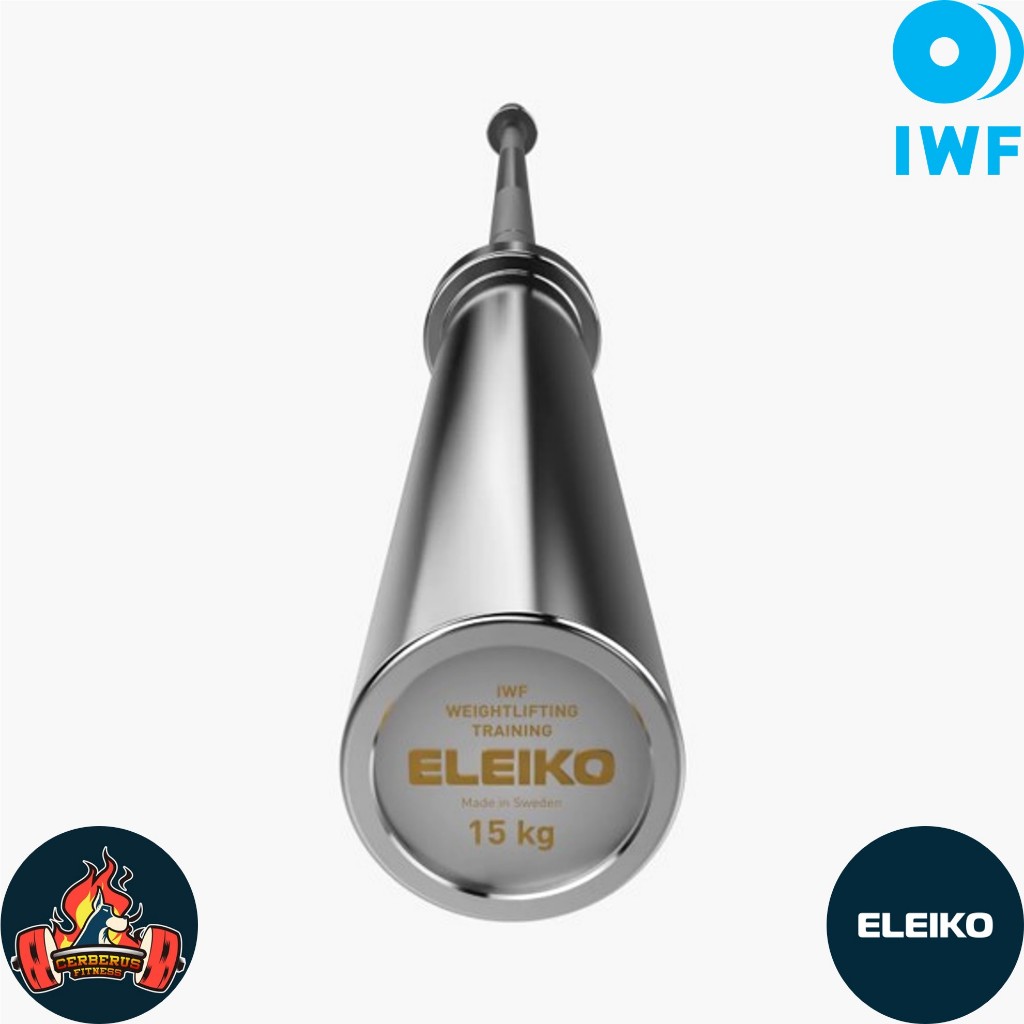 【豐萬－ELEIKO台灣獨家代理】15kg女子舉重訓練槓鈴（IWF國際認證） | 蝦皮購物