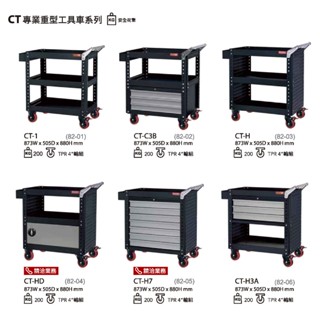 ~台灣製造~ 樹德 SHUTER 專業重型工具車 CT-H3A 工具車 物料車 零件車 工作推車 作業車 置物收納車 | 蝦皮購物