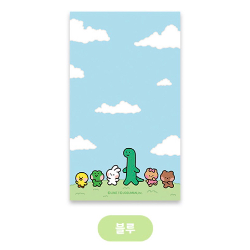 現貨 JOGUMAN STUDIO X LINE FRIENDS 貼紙/便條紙/便利貼 韓國文創 聯名貼紙 | 蝦皮購物