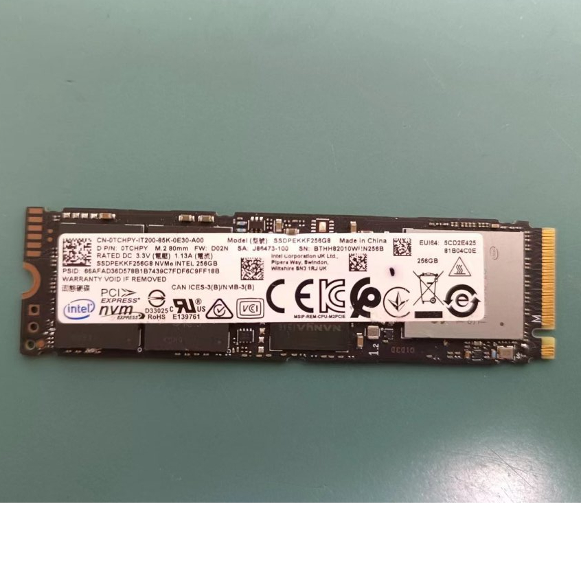 【INTEL】SSD 256GB(拆機良品) | 蝦皮購物