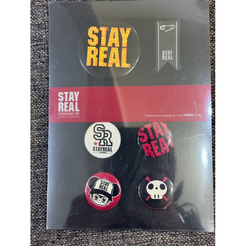 stay real胸章組 | 蝦皮購物