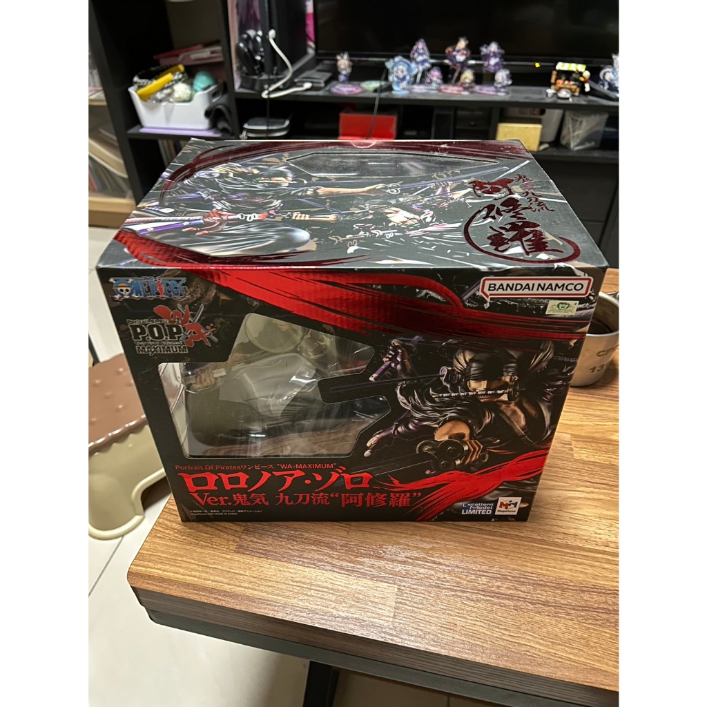 全新代理版 MH限定 POP WA-MAXIMUM 海賊王 羅羅亞 索隆 Ver. 鬼氣 九刀流 阿修羅 | 蝦皮購物