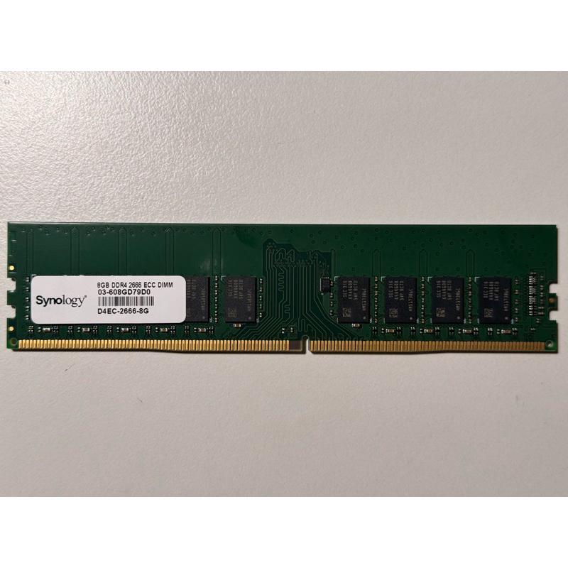 Synology 8GB DDR4 2666 ECC D4EC-2666-8G | 蝦皮購物