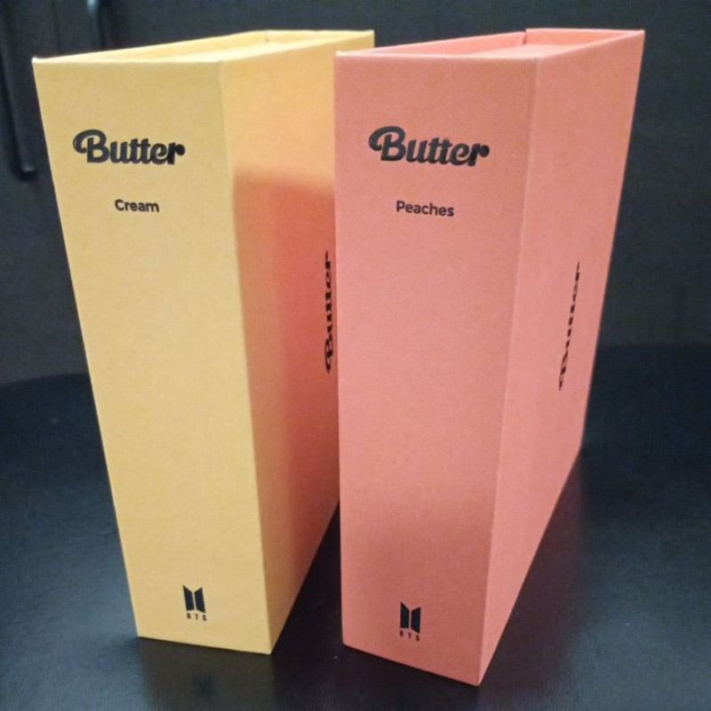 BTS Butter Album Cream & Peach Version (BTS 奶油專輯 - 奶油色和桃色版本) | 蝦皮購物