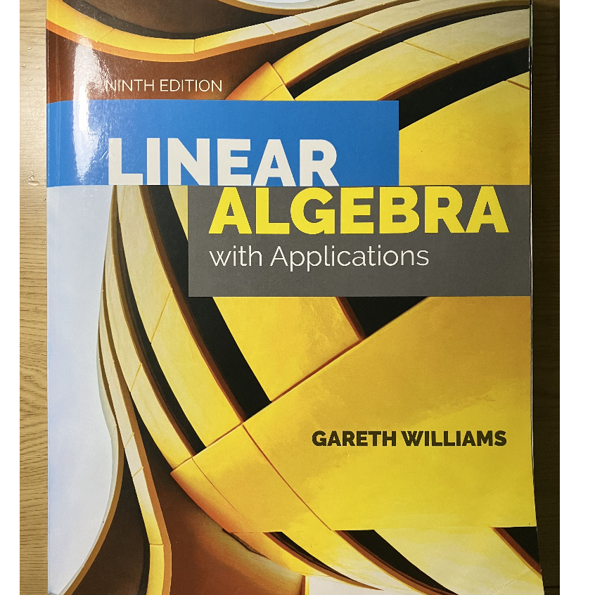 Linear Algebra with Applications NINTH EDITION (第九版）【現貨】 | 蝦皮購物
