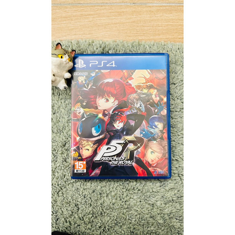 PS4遊戲片-女神異聞錄5皇家版/Persona 5 Royal P5R 二手 九成新 二手遊戲片 | 蝦皮購物