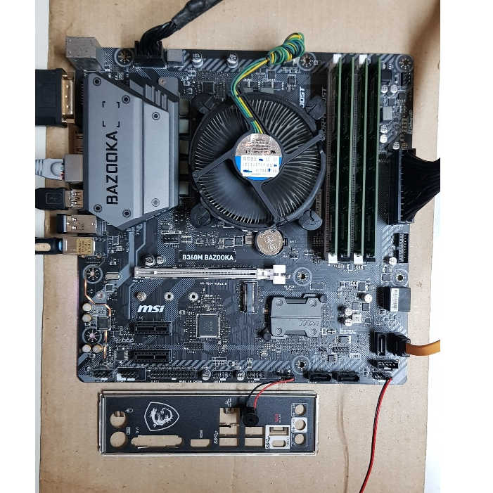 MSI 微星 B360M BAZOOKA 主機板 1151腳位 有綁WINDOWS家用版數位授權 B360 Z390 | 蝦皮購物