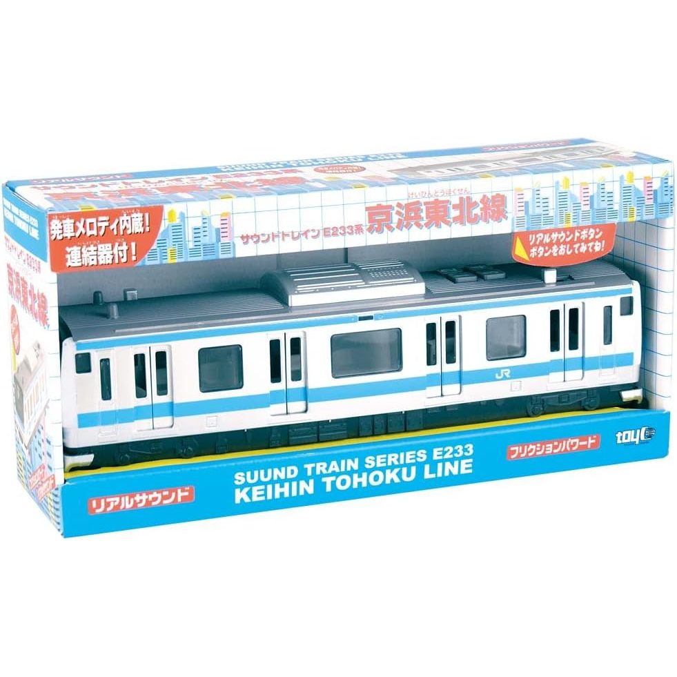 『就是愛玩玩具』Toico Toeko Sound Train E233系 JR京浜東北線模型 聲光電車//現貨供應// | 蝦皮購物