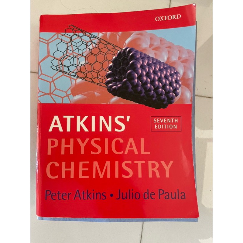 ATKINS PHYSICAL CHEMISTRY 7th edition | 蝦皮購物 ATKINS PHYSICAL CHEMISTRY 7th edition | 蝦皮購物