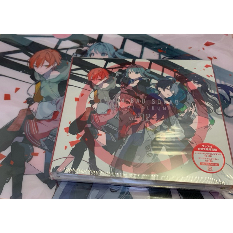 CD Vivid BAD SQUAD SEKAI ALBUM vol.2 初回生産限定盤 プロセカ 世界計畫 繽紛舞台 | 蝦皮購物