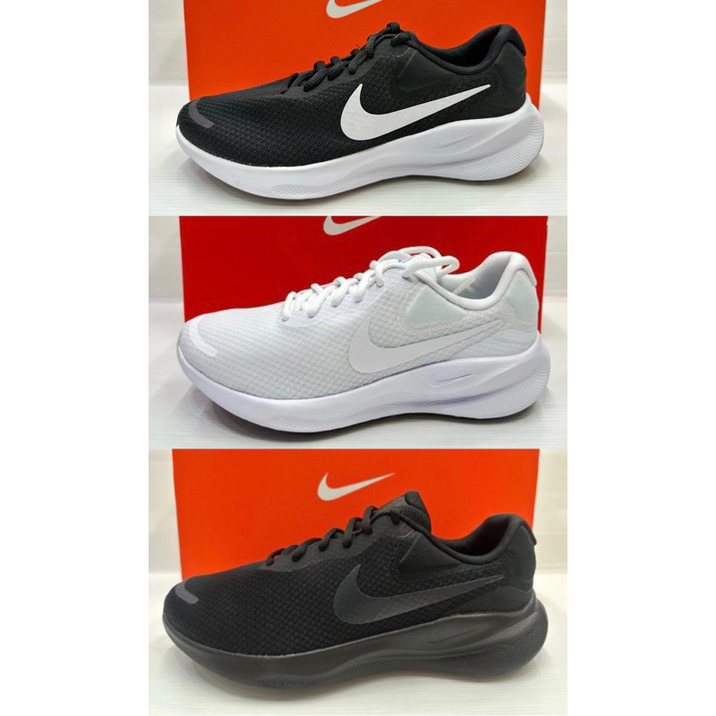 現貨 NIKE 女 慢跑鞋 運動鞋 全黑 全白REVOLUTION 7 FB2208 100 002 003 104 | 蝦皮購物