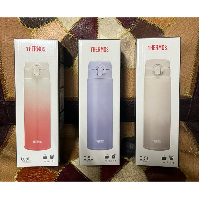 THERMOS膳魔師不鏽鋼真空彈蓋保溫瓶 保溫杯PAL-500 | 蝦皮購物