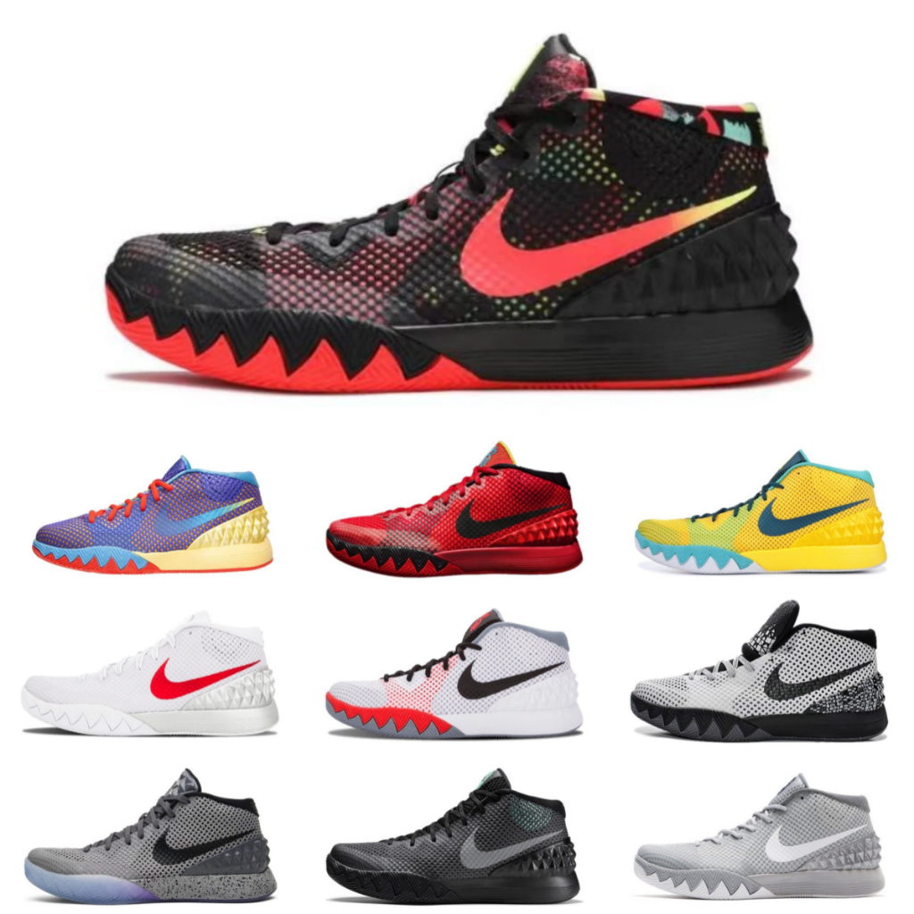 正版 Kyrie 1 歐文1代 開賽夜 黑人月 全明星 德魯大叔 厄文1 首發 男女實戰耐磨籃球鞋705277-606 | 蝦皮購物