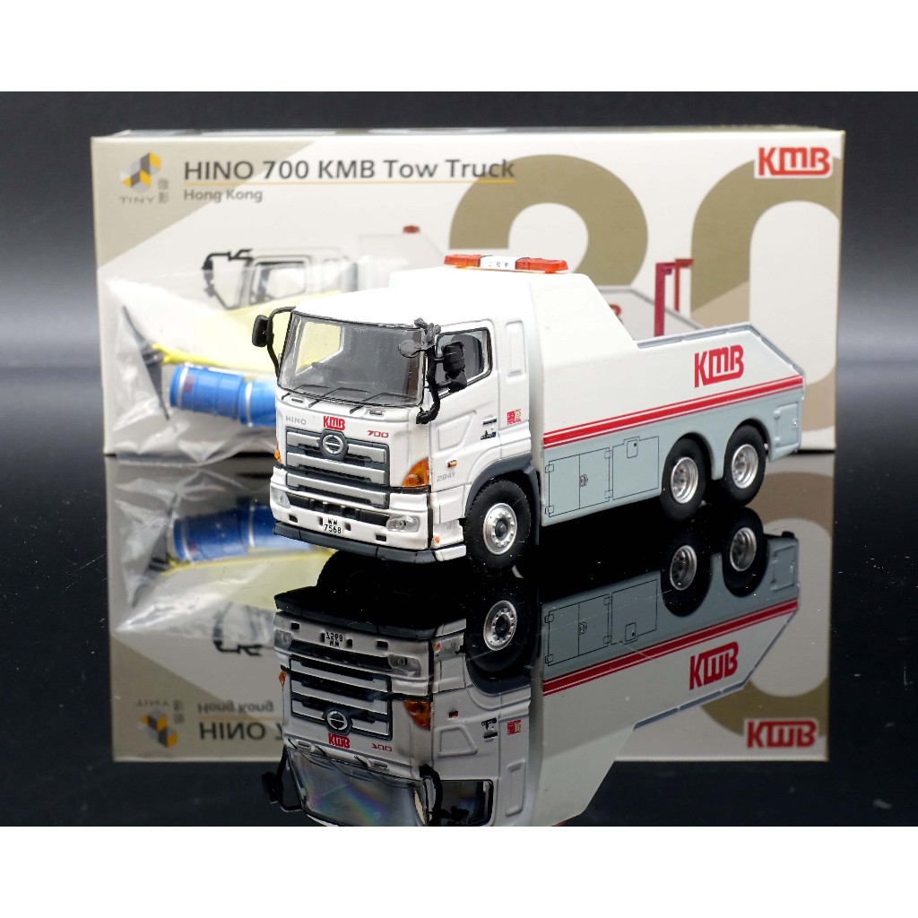 【MASH】縣貨特價 TINY KMB 20 HINO 700 KMB Tow Ttuck 卡車拖吊車 救援車 | 蝦皮購物