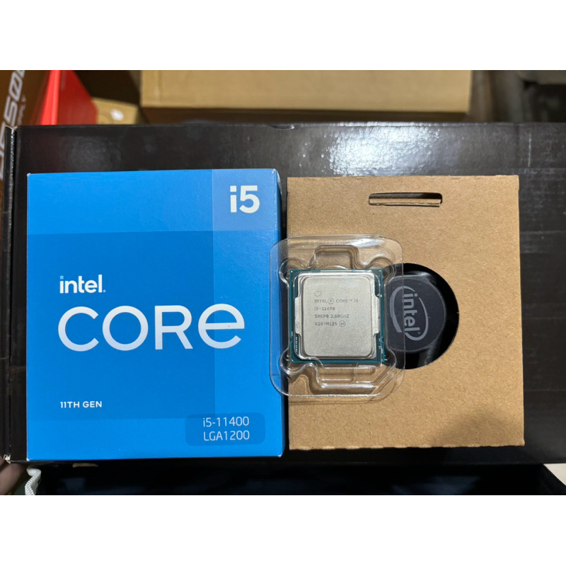 (原盒保內）Intel I5-11400 中央處理器 內顯 10400 10700 12400可參考 | 蝦皮購物