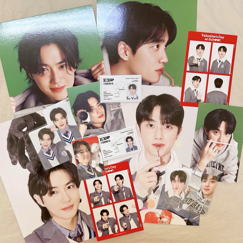EXO 年曆 2024 勉 嘟 SM特典 | 蝦皮購物