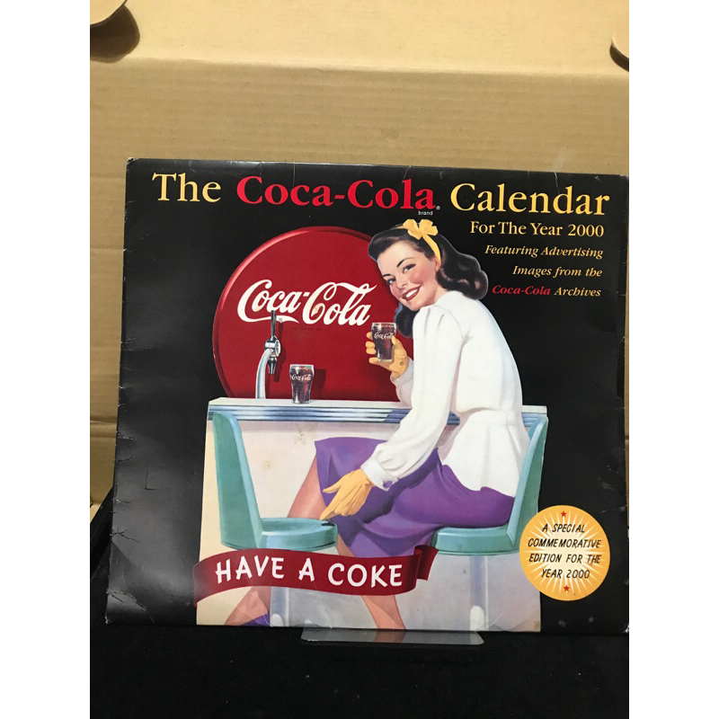 絕版月曆 可口可樂月曆2000年 The Coca-Cola Calendar | 蝦皮購物