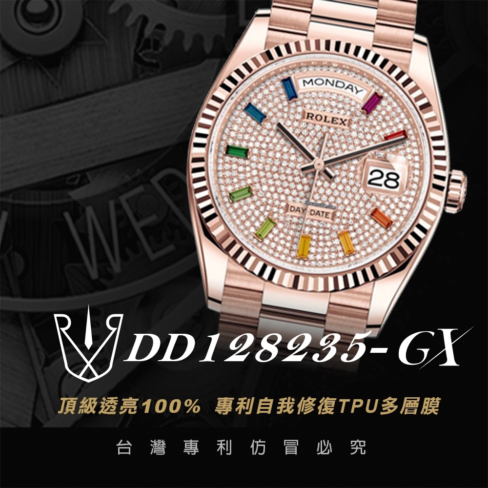 RX8-GX系列ROLEX勞力士(鏡面、外圈)系列頂級腕錶貼膜 | 蝦皮購物