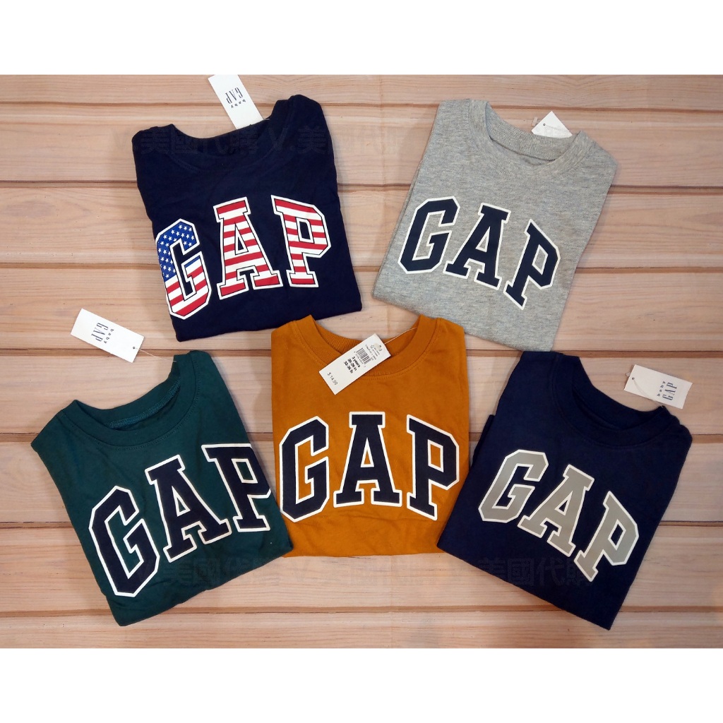 💥出清💥美國連線 現貨2Y/3Y/4Y/5Y💟美國GAP💟男幼童logo短袖T恤 短T 美國代購 | 蝦皮購物