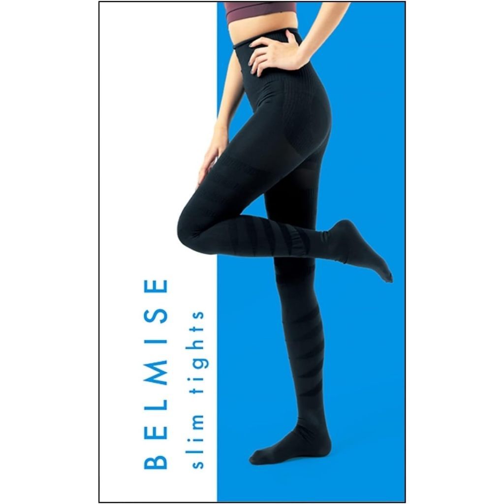 【Belmise】日貨修身緊身褲 精美收緊壓縮緊身褲女黑色緊身褲節食增加熱量消耗強力壓縮防紫外線護胃收緊腰線時尚 | 蝦皮購物