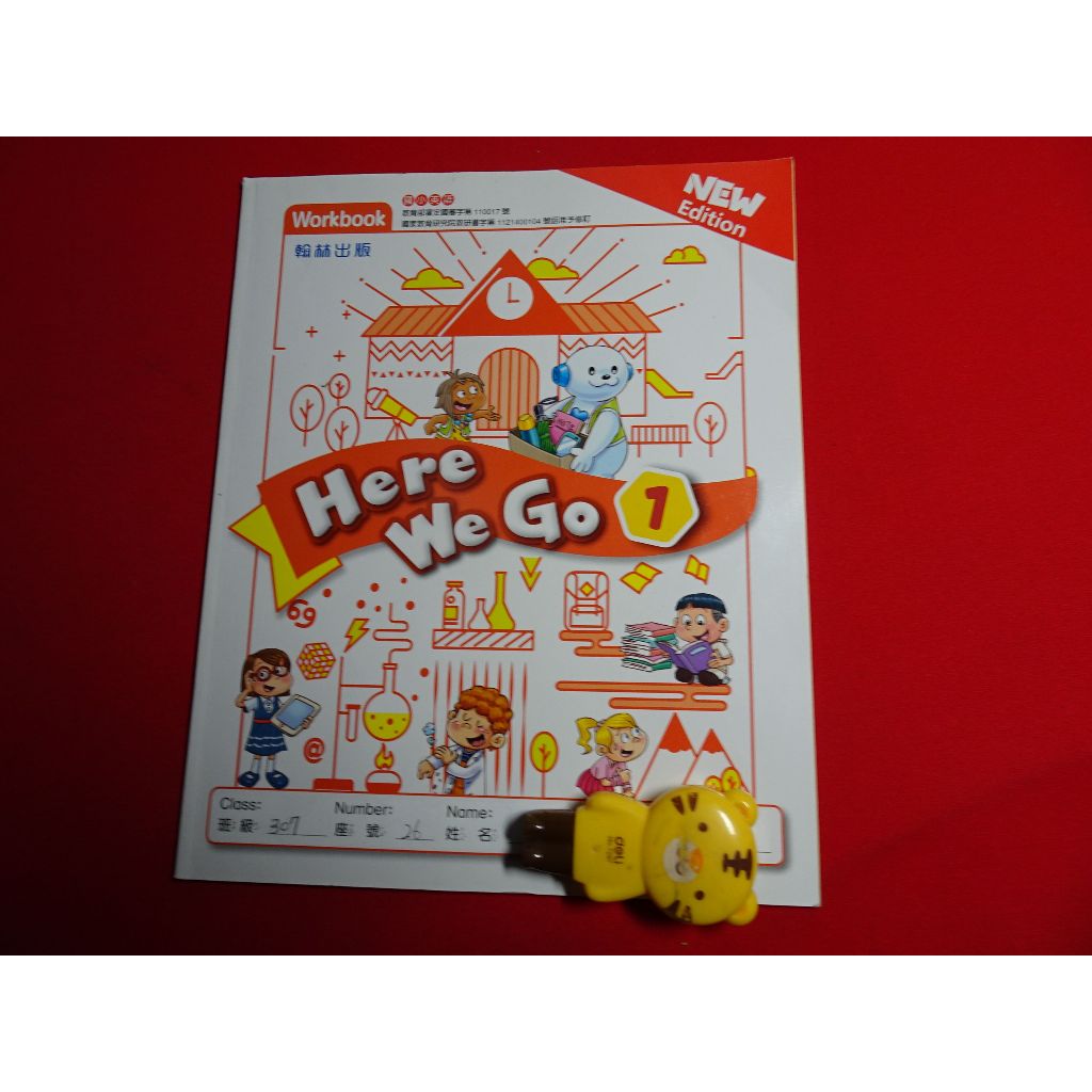 【鑽石城二手書店】108課綱 國小 英語 Here we go 1 5 習作 翰林 112/08出版 答案有寫過 | 蝦皮購物