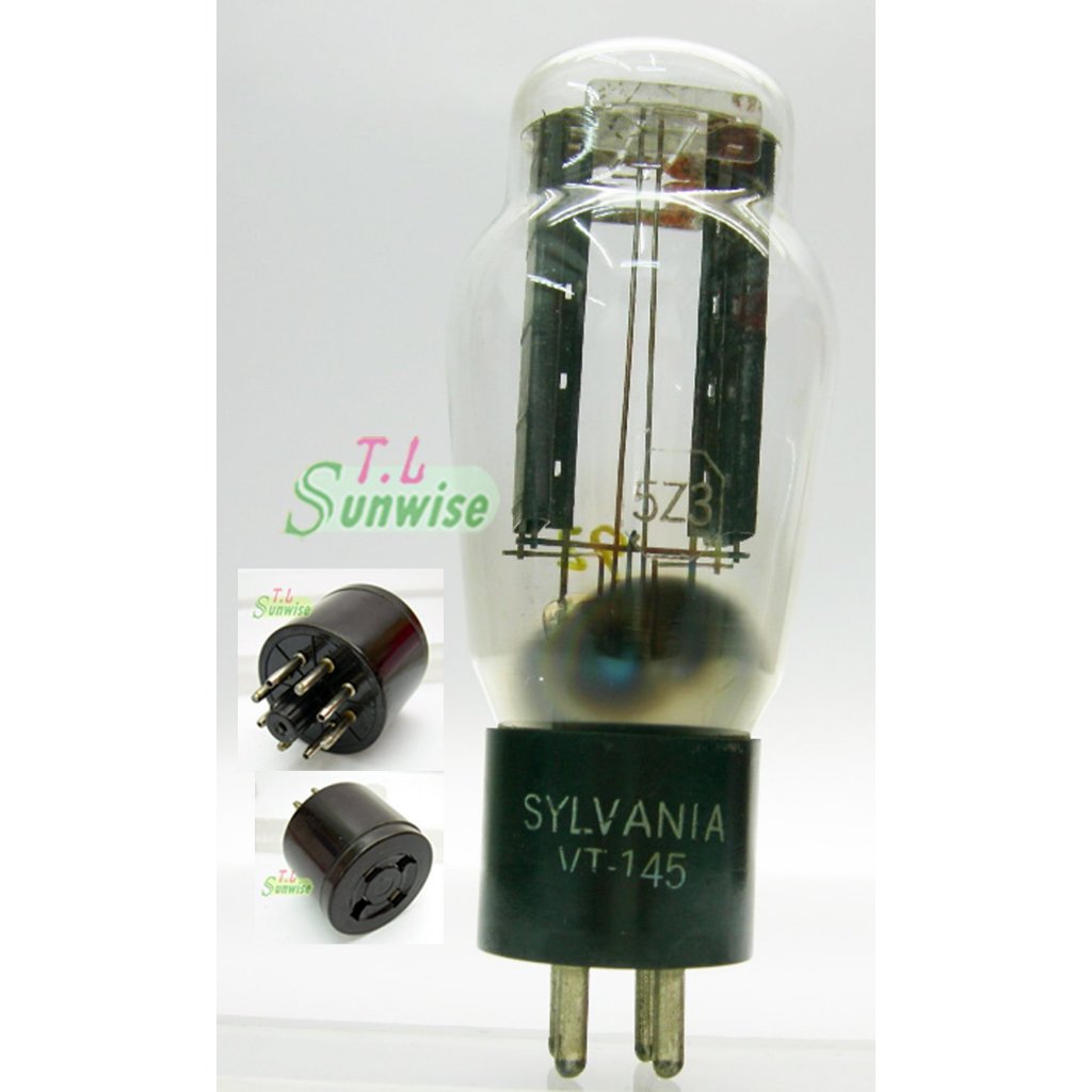 5U4G ︽NO:5526 美國 SYLVANIA 5Z3 +轉接座 可直接取代 5U4 中國 5Z3P 升級管 吊燈絲 | 蝦皮購物