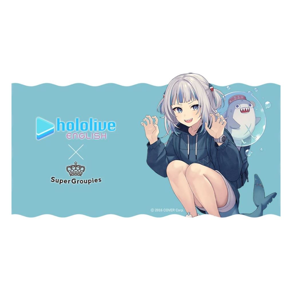 日版 SuperGroupies Hololive 噶嗚·古拉 鯊鯊 Grawr Gura 手錶 外套 背包 立牌 | 蝦皮購物