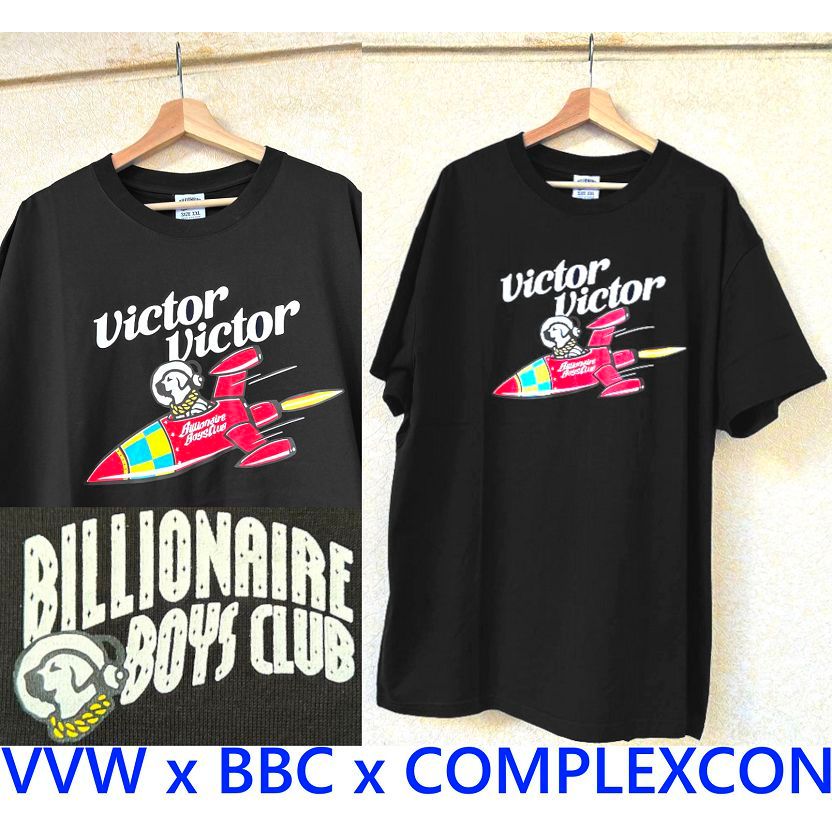 BLACK全新BBC x VICTOR VICTOR WORLDWIDE展覽 ICE CREAM會場限定火箭太空狗短T | 蝦皮購物