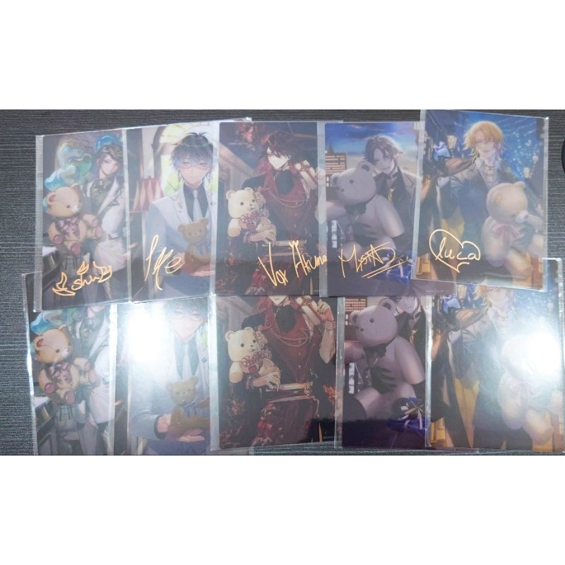 彩虹社 Luxiem 白情透卡 Shu Ike Vox Mysta Luca | 蝦皮購物