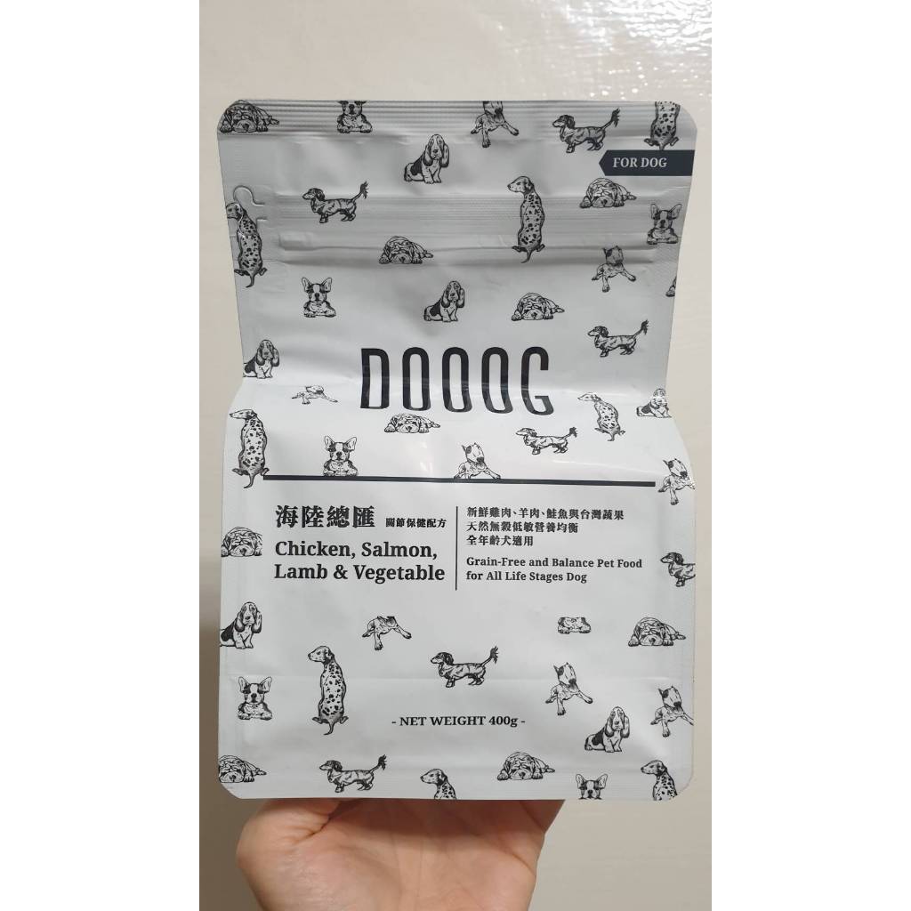 DOOOG 杜革 低敏無榖犬糧 海陸總匯 關節保健配方 400g | 蝦皮購物