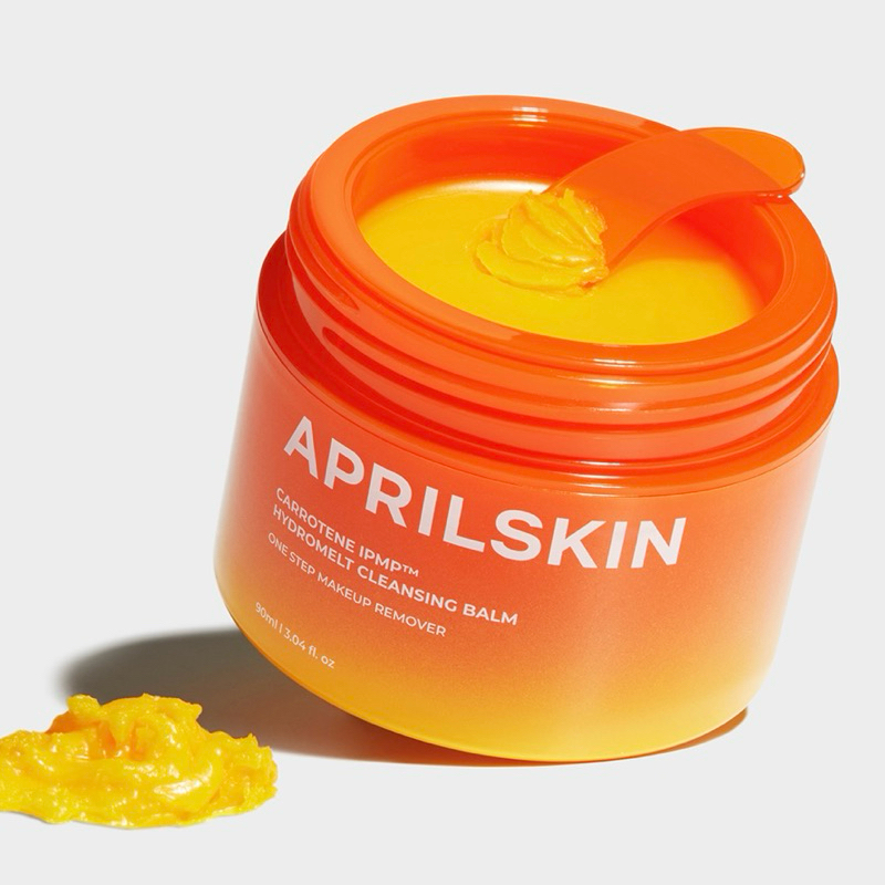 附圖片上挖杓 沒有矽膠刷 韓國 APRILSKIN胡蘿蔔IPMP深層潔淨卸妝霜90ML 深層卸妝霜 | 蝦皮購物