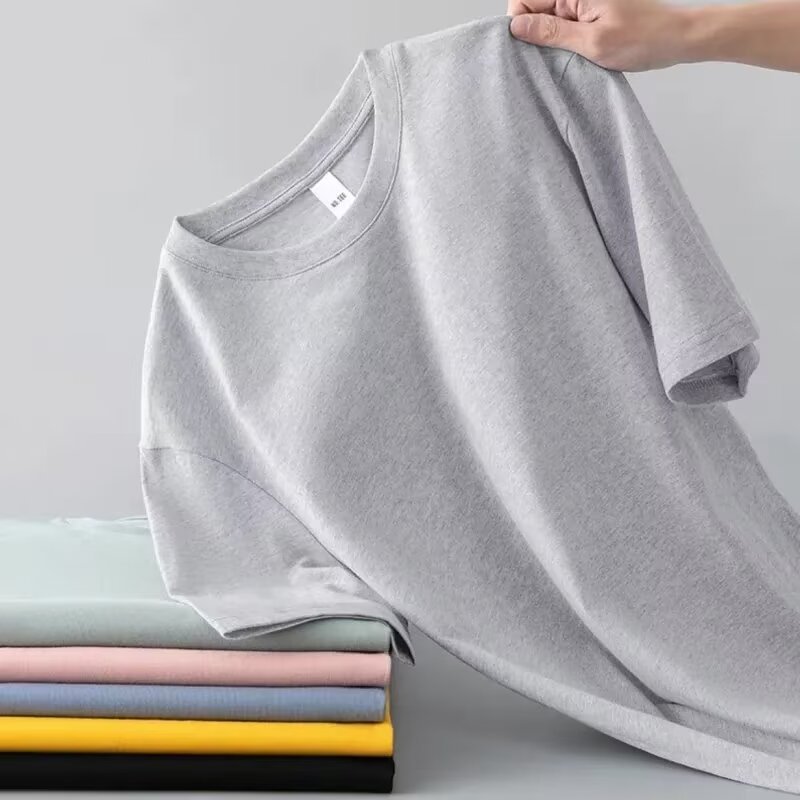 夏季短袖 素色短袖上衣 男女T恤 11色經典圓領短袖素T【M-5XL】多色可供選擇 素T 白T 短袖t恤 團體服 工作服 | 蝦皮購物