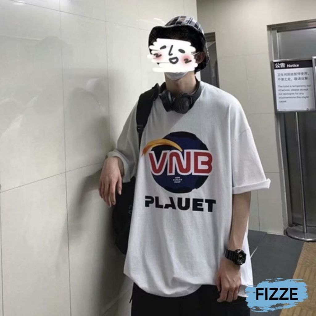 大尺碼M-8XL 130公斤可穿情侶裝 潮T 班服 情侶t 印花圓領T恤 韓版短袖T恤【FIZZE】 | 蝦皮購物